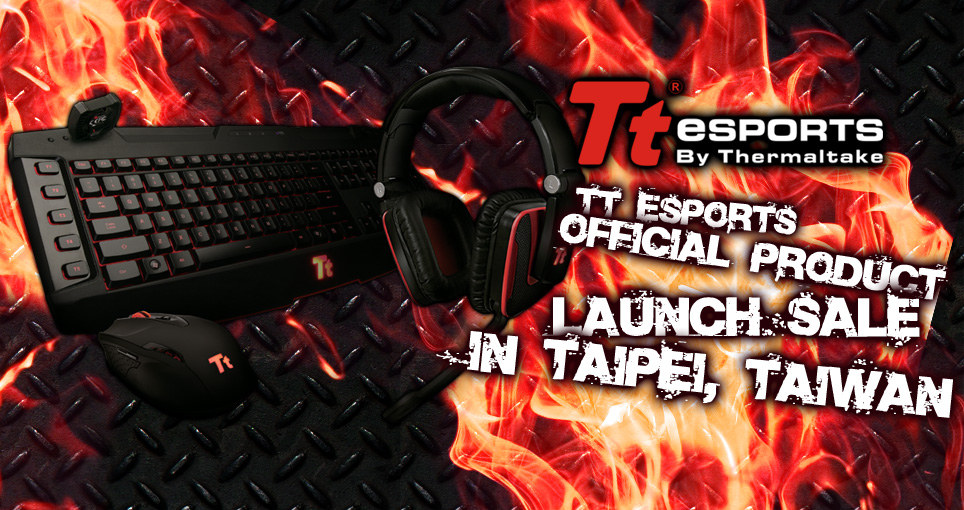 Tt eSPORTS Official Product Launch Sale in Taipei, Taiwan